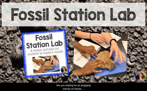 Fossil Science Station Lab Activity by Science Lessons That Rock