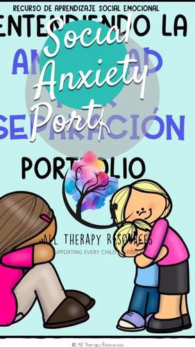 SPANISH VERSION - SEPARATION ANXIETY PORTFOLIO - Going to School & Worries