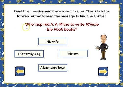 Authors of Children's Books Scavenger Hunt BOOM Cards Read Across America