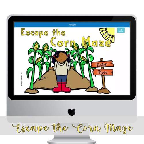 Parts of Speech Escape Room Activity Boom Cards™ by The Viral Teacher