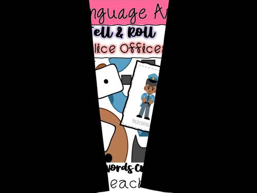 Build a Police Officer 28 Read and Roll Long and Short I Cut Glue Craft ...