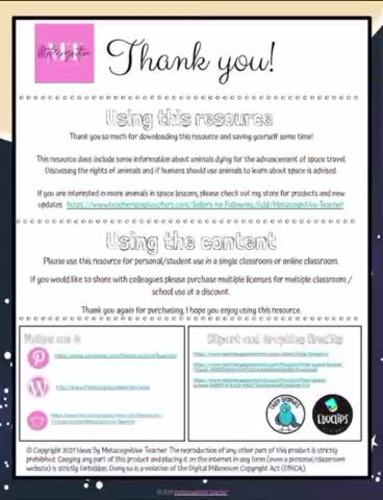 Monkeys in Space Bundle Guided Reading Comprehension by Metacognitive ...