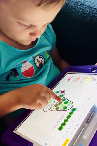 Do-A-Dot for Google Slides™ | Food Theme | Digital Coloring Sheets for ...
