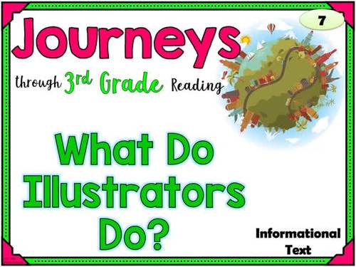 Journeys 3rd Grade Daily Routine Lesson 7 What do Illustrators do?