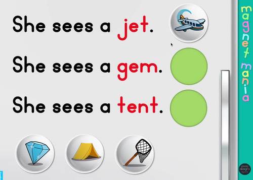 Boom Cards Remote Distance Learning • READING COMPREHENSION • Magnet Mania