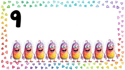 Math Monsters Number Talks Digital Lesson Number 9 | TPT