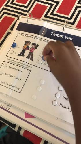 Social Skills Work Interactive Binder for Students with Autism and ...