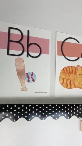 Alphabet Banner Science of Reading Classroom Decor | Orton-Gillingham