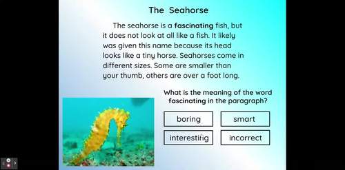 Digital Resource Reading Comprehension Nonfiction Reading Third Grade ...