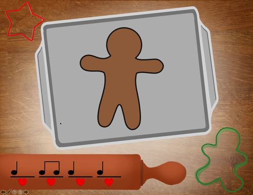 Gingerbread Rhythms - Level 1 by Turn Up DeNoise | TPT