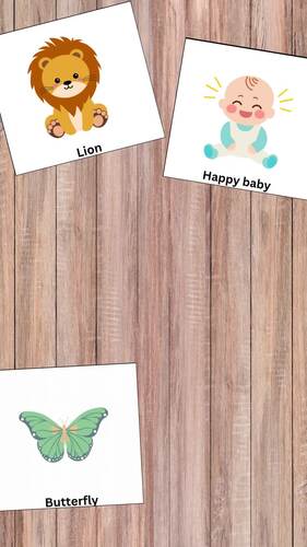 Yoga Poses Names Shadow Matching Cards in English and Sanskrit for Learning