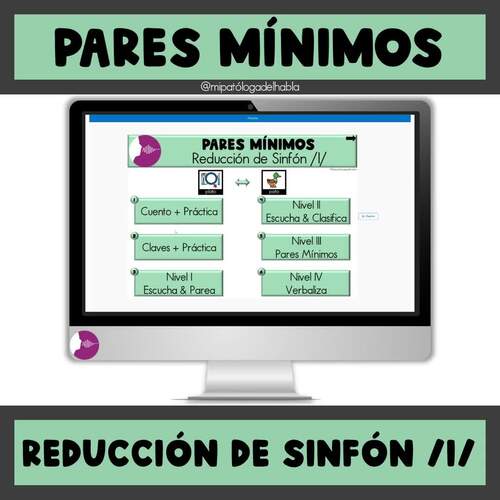 Pares Mínimos Reducción de Sinfón l o Cluster Reduction Spanish Minimal ...