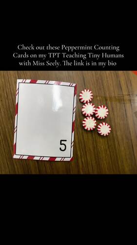 Peppermint Place Value Cards | Composing and Decomposing Numbers