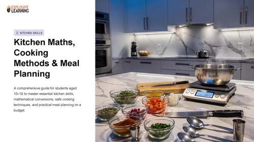 Meal Planning and Skills Complete Lesson Bundle: Planning Meals - Budget