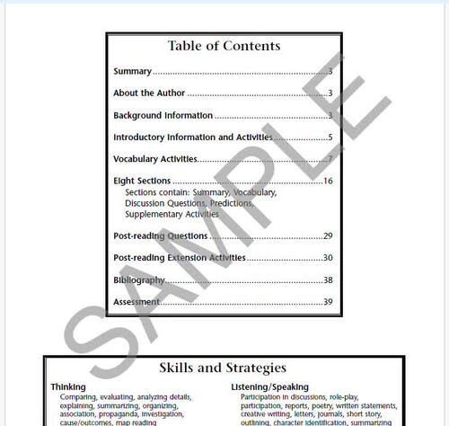 Bull Run Novel Units® Teacher Guide Novel Study | TPT