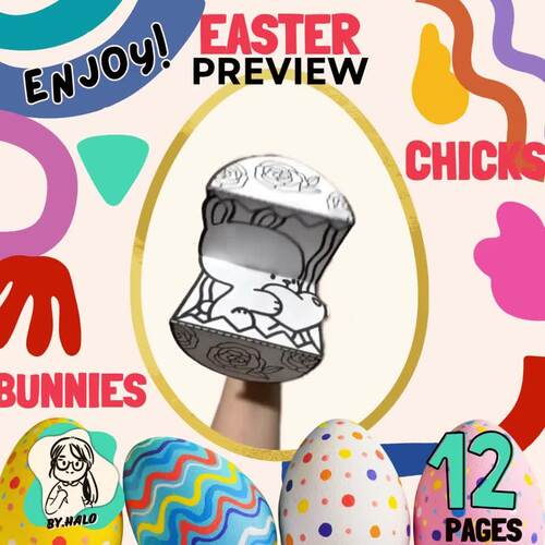 Easter Egg Puppets Craft – Fun & Easy| Coloring, Activity, Printable ...