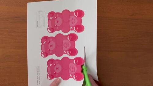 Gummy Bear Classroom Valentine Exchange Printable Cards by MinneArt ...
