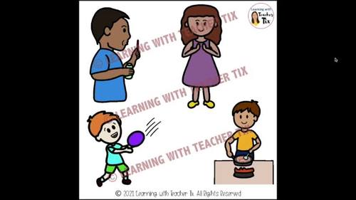 Actions or Verbs animated GIF clip art for Personal and Commercial Use