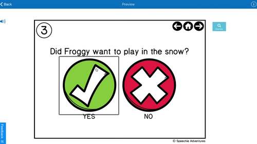 Froggy Gets Dressed Book Companion | Boom Cards™ by Speechie Adventures