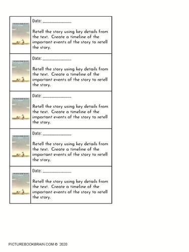 The Rock From the Sky by Jon Klassen Lesson Plan and Google Activities