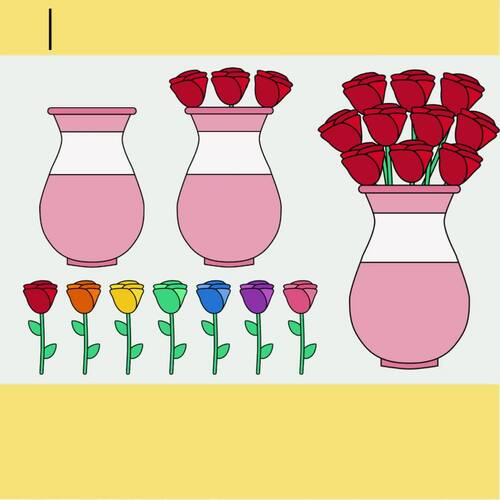 Roses in Vases and Planter Boxes (Counting Valentine's Day Flowers ...