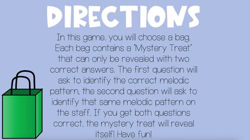 Mystery Treats - An Identification Game for PowerPoint [La] | TPT