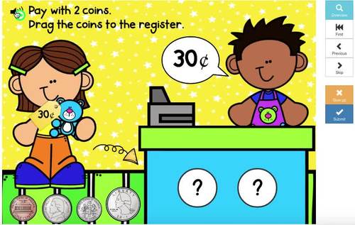 Counting Coins | Quarters, Dimes, Nickels & Pennies at the Toy Store ...