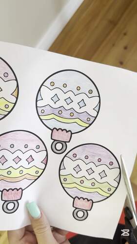 3D Christmas Bauble Craft by Teaching with Mrs Crouch | TPT