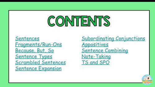 Cinco de Mayo~ Sentence-Level Expository Writing | Digital Teaching Slides