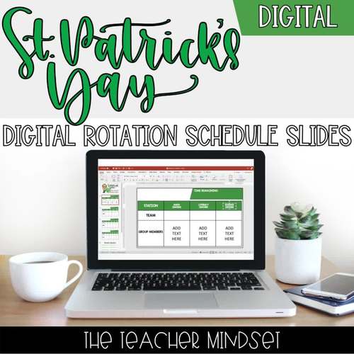 Digital Center Slides | St. Patrick's Day Theme | Slides & PowerPoint