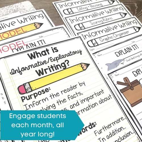 Monthly Writing Prompts Narrative Opinion Expository Choice Board Back ...