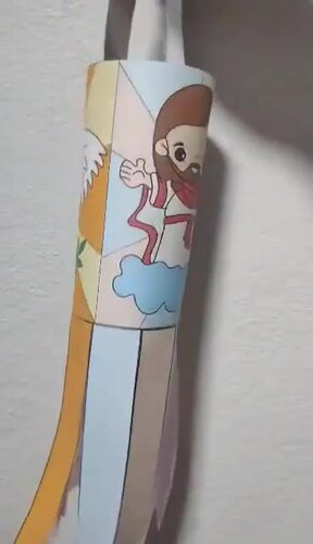 Jesus & The Holy Spirit Windsock Crafts Catholic Christian Activities ...