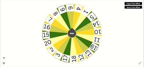 1 to 20 Bingo Game Number Fluency Digital Interactive Math Fun PreK ...