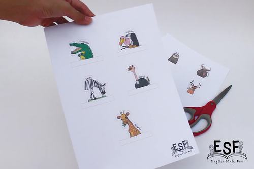 Finger Puppets Plains Animals by Mr Es Specialties | TPT