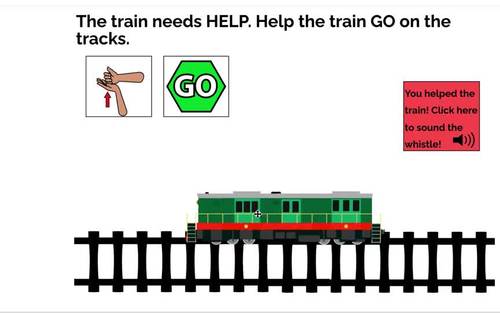 STOP and GO Core Vocabulary BOOM™ Card BUNDLE- Interactive AAC Activity