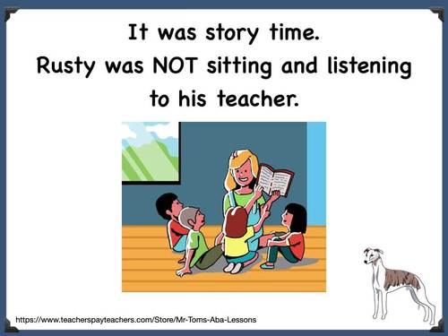Following Directions at Circle Time: Social Skills Behavior Story ...