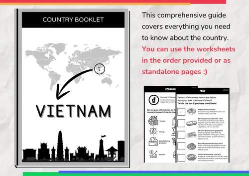Vietnam Country Study Booklet - Culture and Geography Activities ...