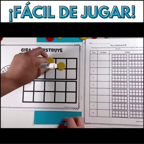 Contar hasta 20 - desarrollo del sentido numérico - Gira y Construye
