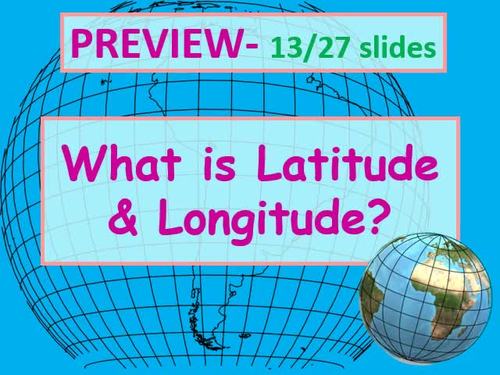 Longitude Latitude & Time Zones by Love Learning Geography | TPT