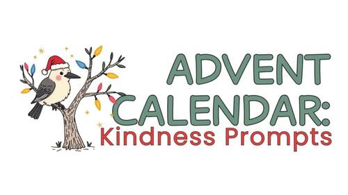 Australian Christmas Kindness Advent Calendar with Interactive CANVA slides