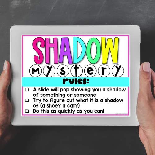 Morning Meeting Games Shadows - Digital Brain Breaks, Fun Friday ...