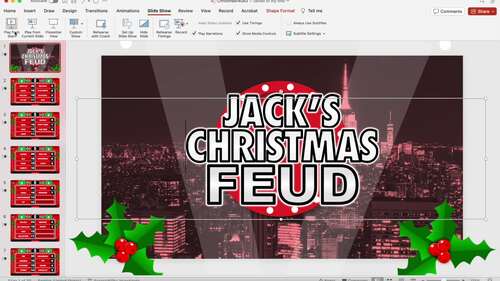 Christmas Feud || Family Feud Christmas Classroom Game | Distant ...