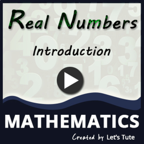 Mathematics Real Numbers for Beginners (Algebra) by Letstute | TPT