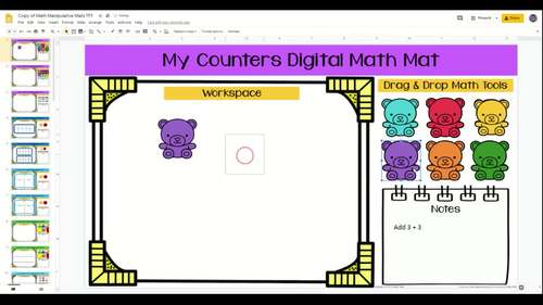 Digital Math Manipulatives | Virtual Math Manipulatives | Seesaw ...