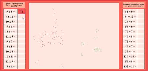 Digital Pixel Art NO PREP Valentine Gnomes Multiplication and Division ...