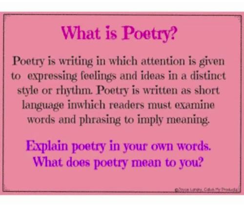 Digital Poetry Writing in PowerPoint for Screen Share Distance Learning
