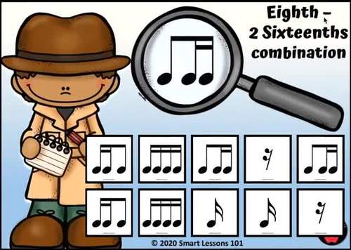 I SPY RHYTHM SYMBOL BOOM CARDS™ Set 4 Music Rhythm Game Activity Google