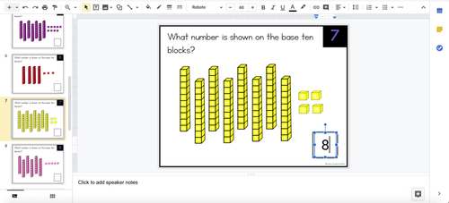 Numbers 1-100: Base Ten Task Cards for Distance Learning by Shannon Zamora