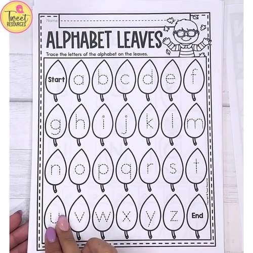 Fall Math and Literacy No Prep Printables for Kindergarten by Tweet ...