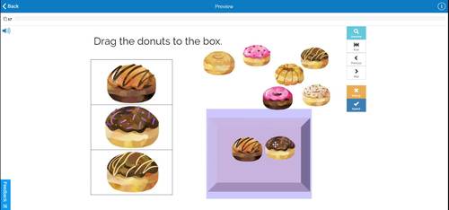 Donut Assembly Digital Boom Cards by Life Skills Made Easier | TPT